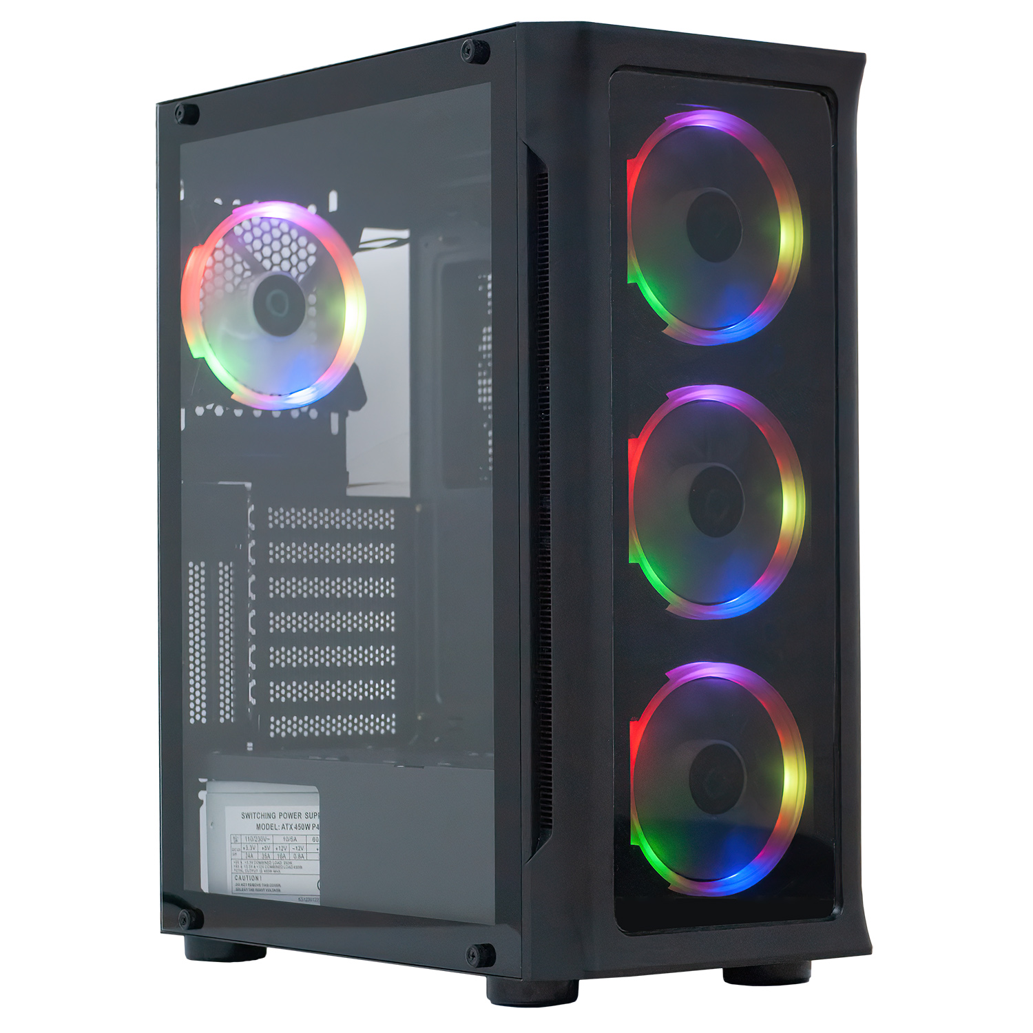 CARCASA SPACER - gaming, Middle Tower, ATX, "SHIELD", fara sursa ...